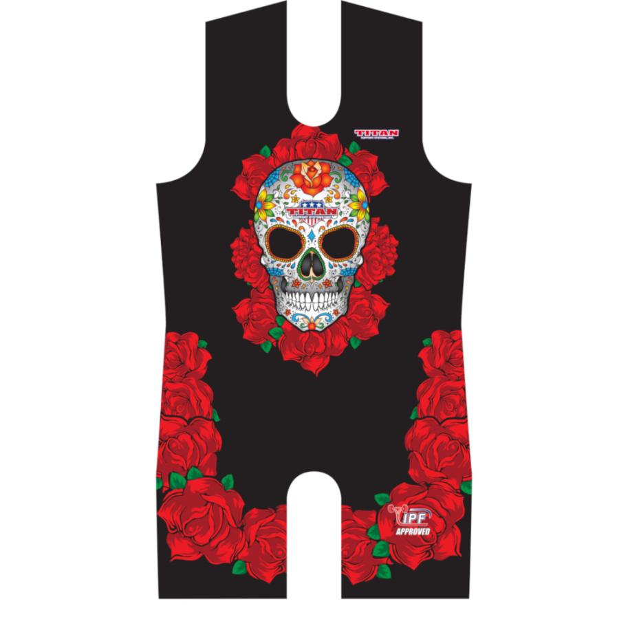 Sugar Skull Triumph Singlet - Titan Australia